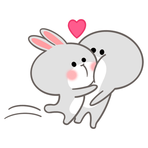 Happy Bunny | Sticker.Me